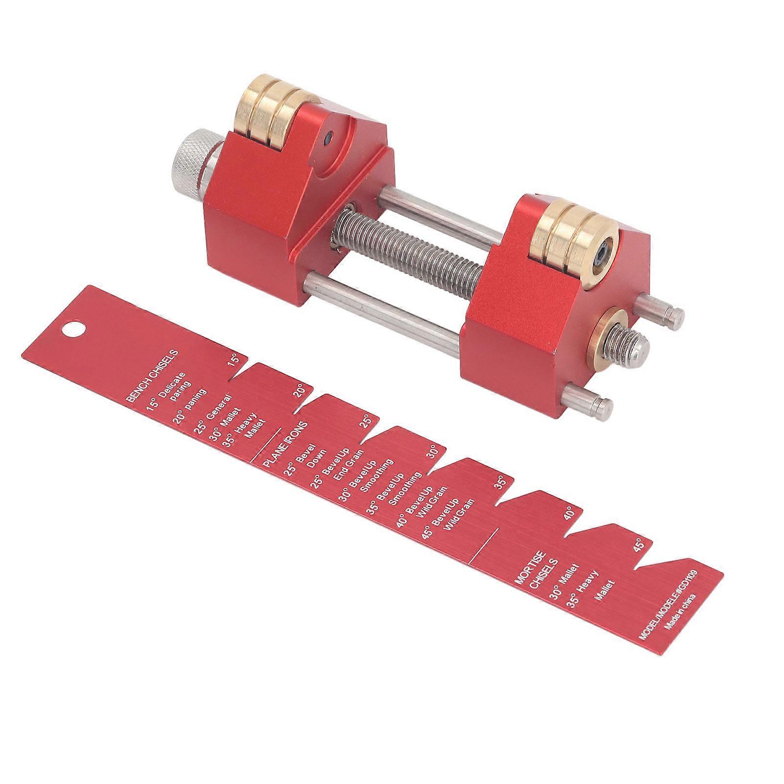 Honing Guide Tool with Angle Gauge Aluminum Alloy Sharpening Holder Jig ...