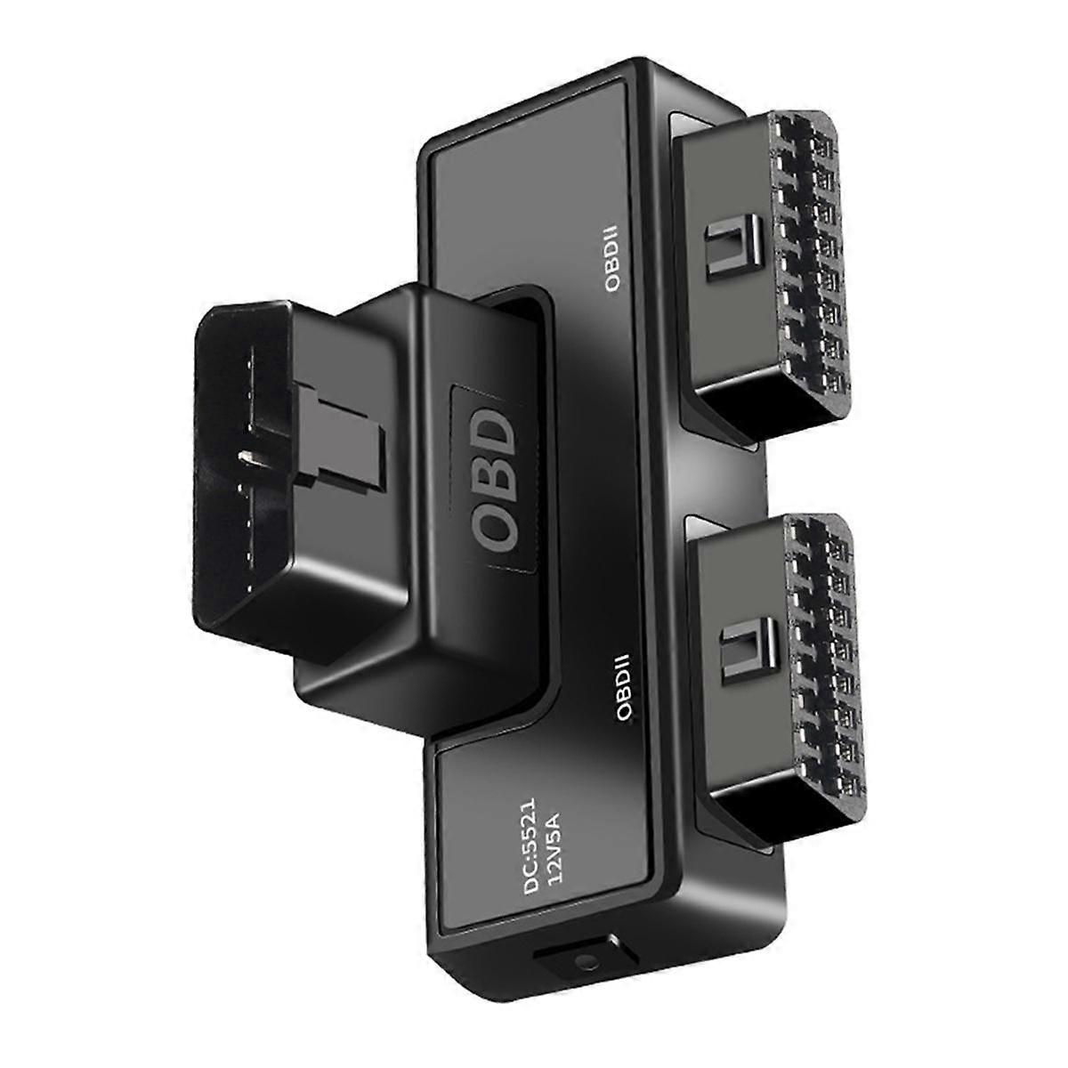 OBD2 One Divided Into Two Adaptor Wire 16 Pin 16 Core OBD Expansion ...