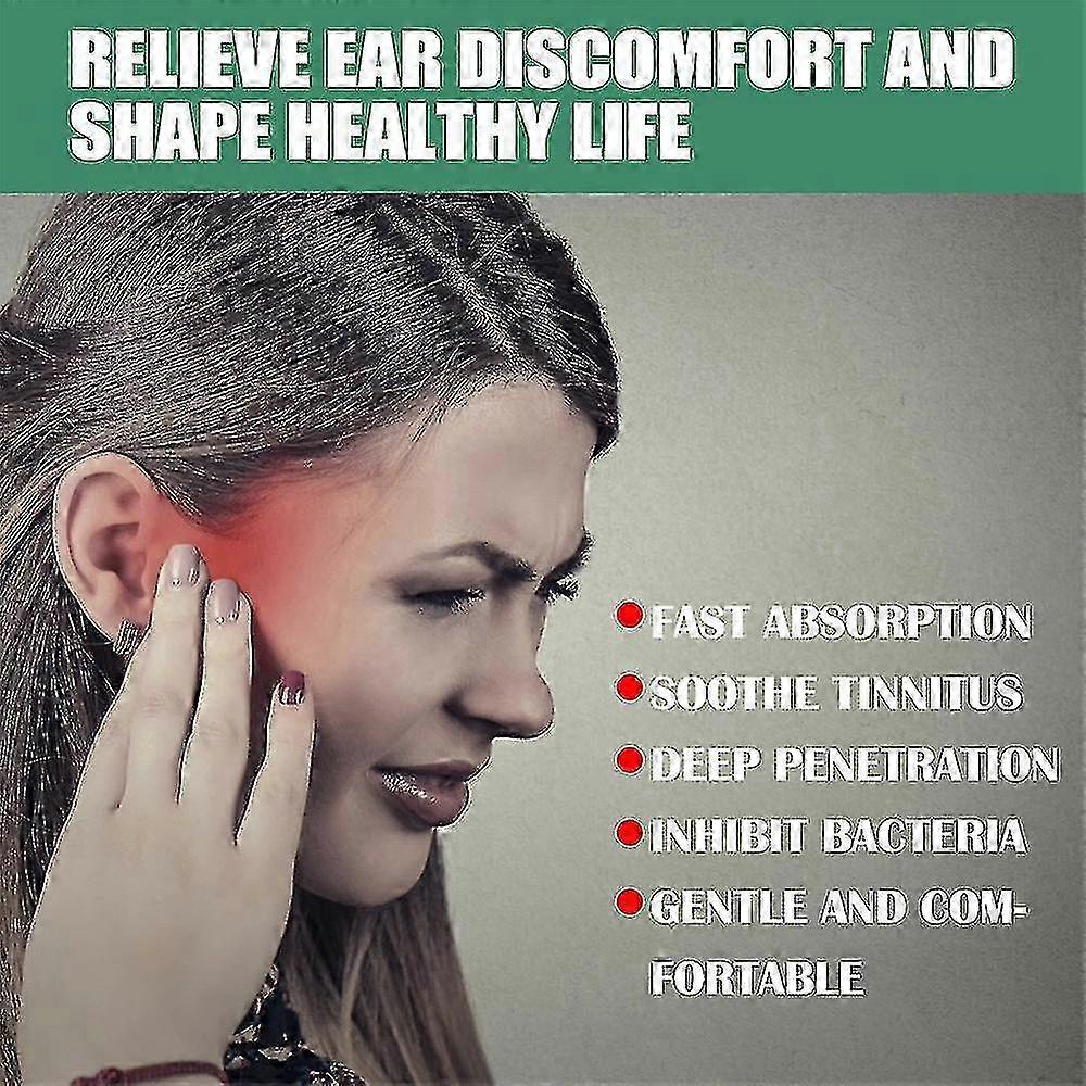 Tinnitus Relief Ear Drops Pain Relief,ear Drops For Itchy Ears,natural ...