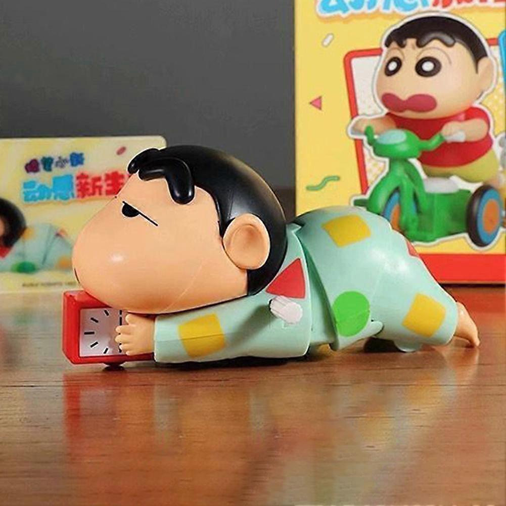 Mini Moveable Shinchan Toys Cartoon Anime Figure Wind-Up Kid Toy for ...
