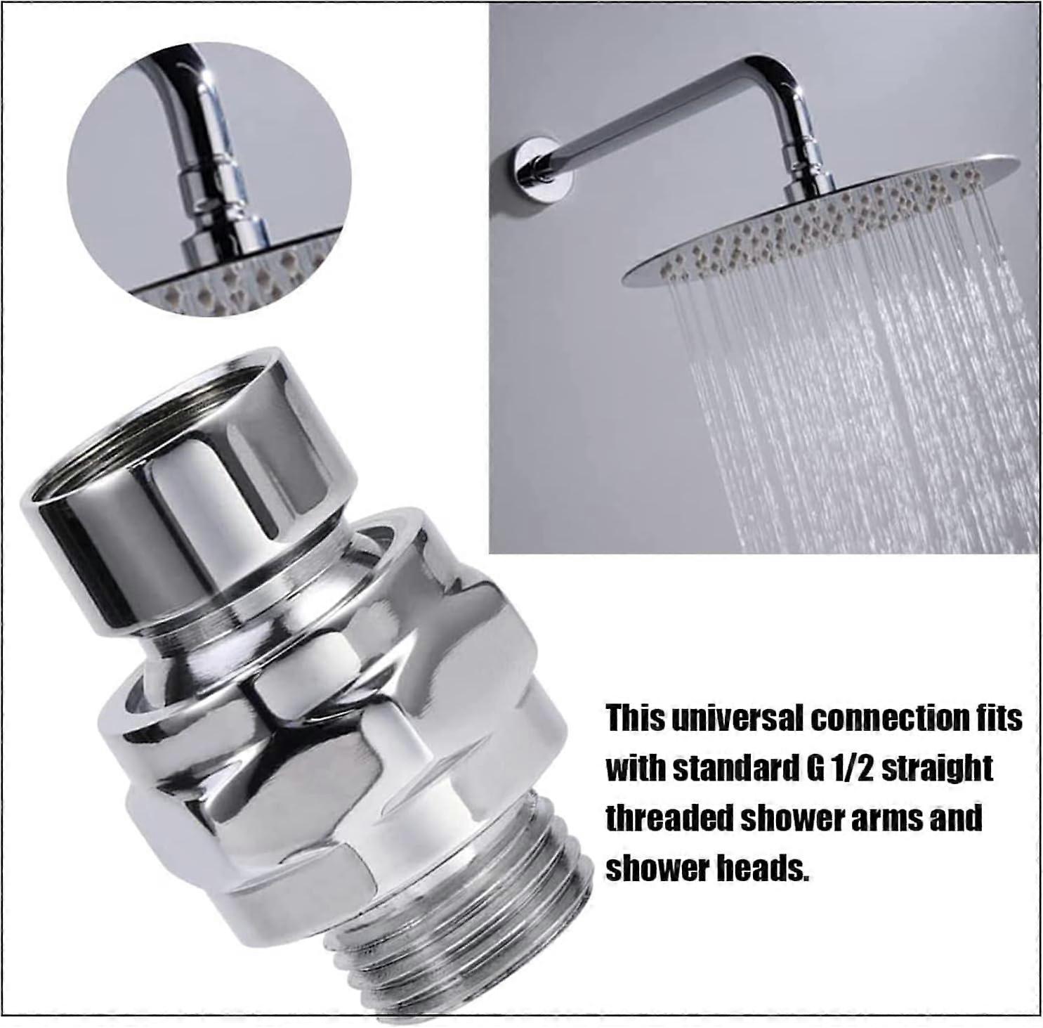 Adjustable Brass Swivel Ball Joint, Shower Connector Swivel Ball Joint ...