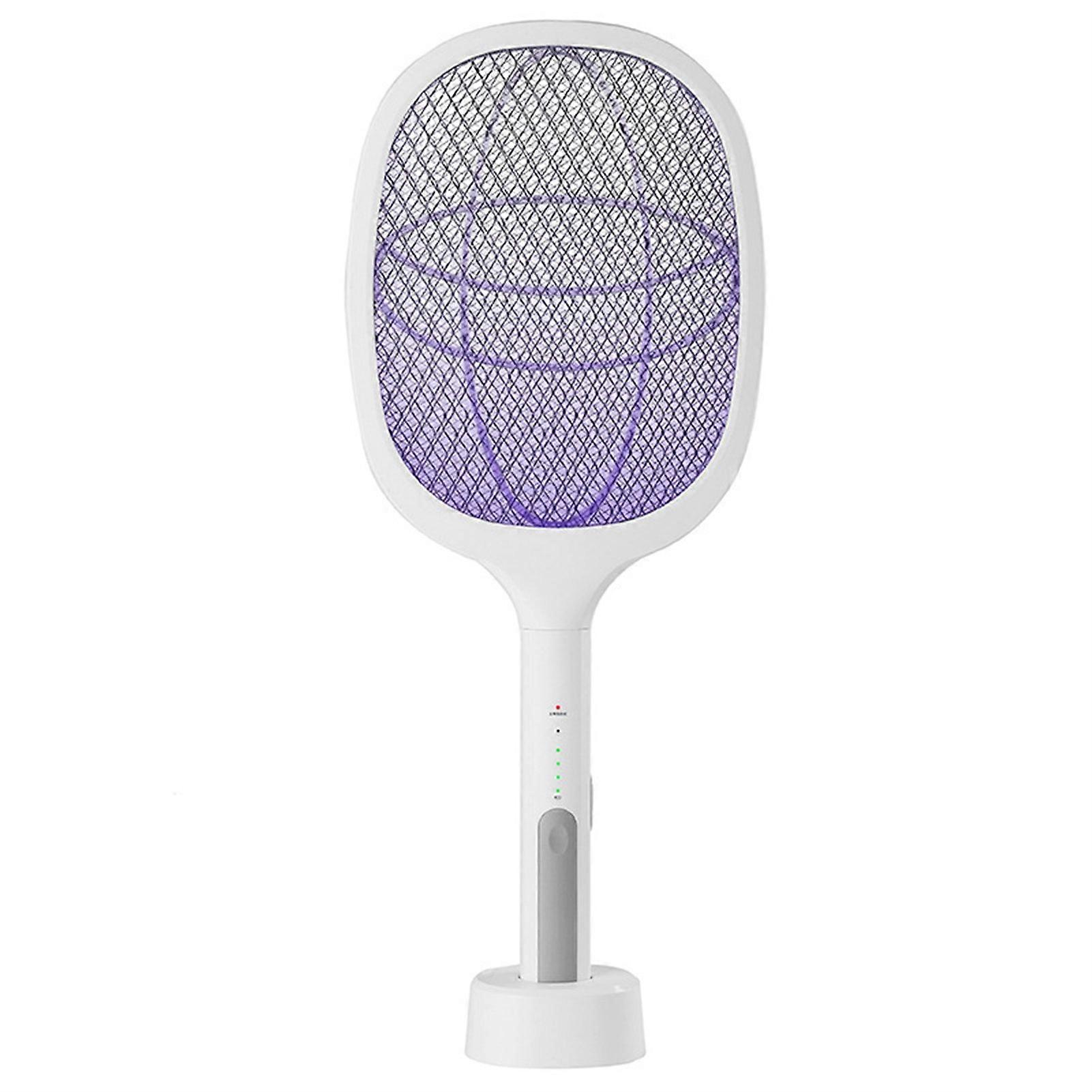 Electric Mosquito Swatter 5V 1A Rechargeable Efficient 2 in 1 Electric ...