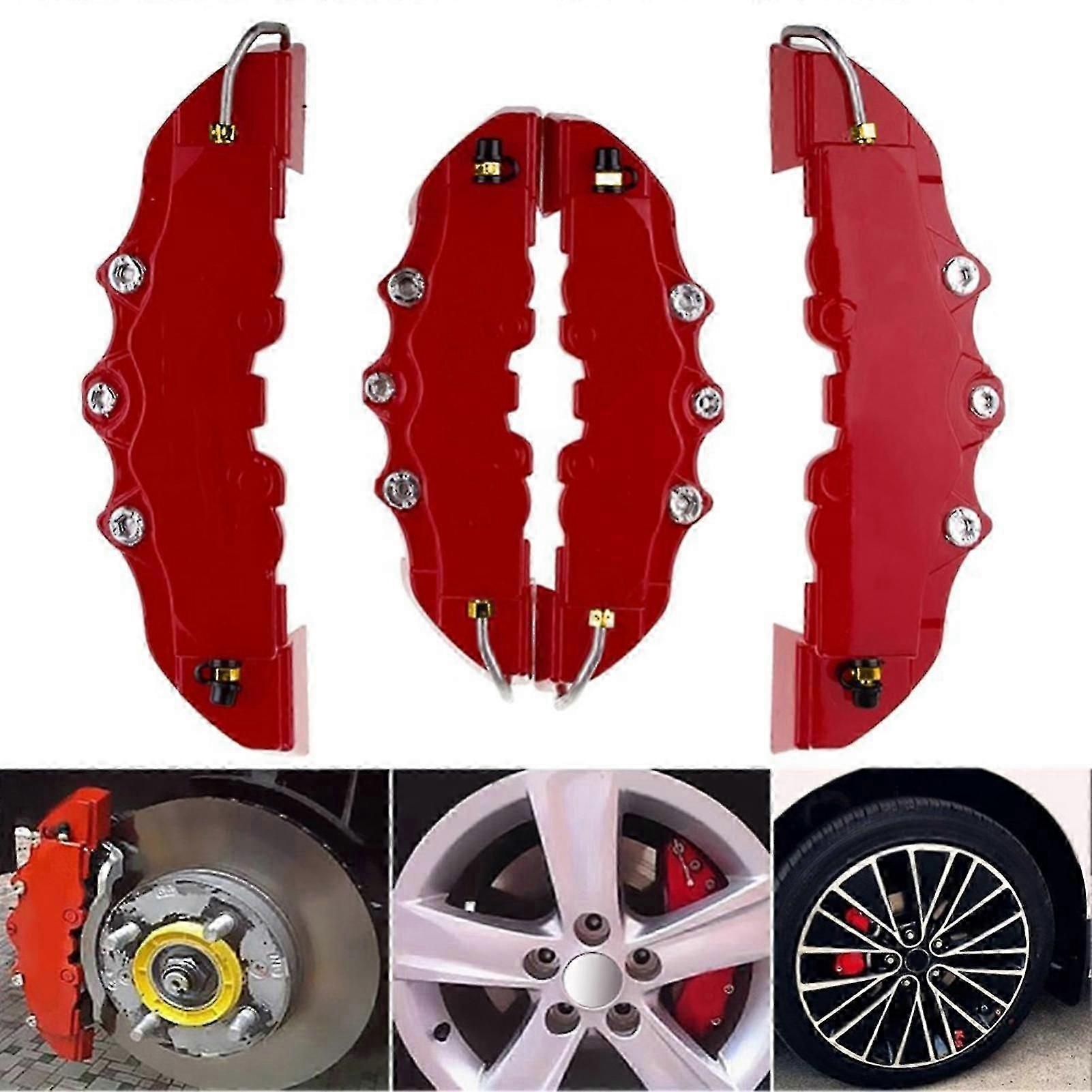 Brake Caliper Aesthetic Cover Red Powder Coat Finish Brake Caliper ...
