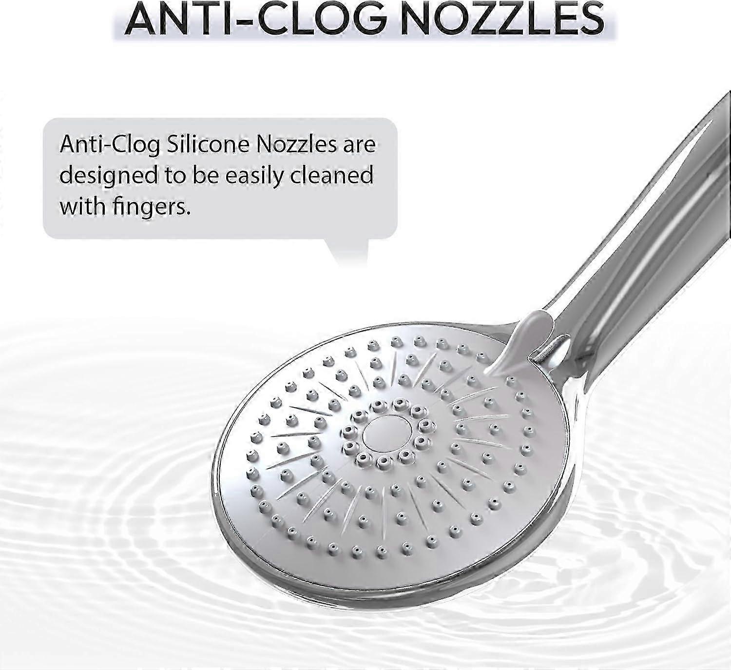High-Performance Detachable Shower Head Designed for Enhanced Water ...