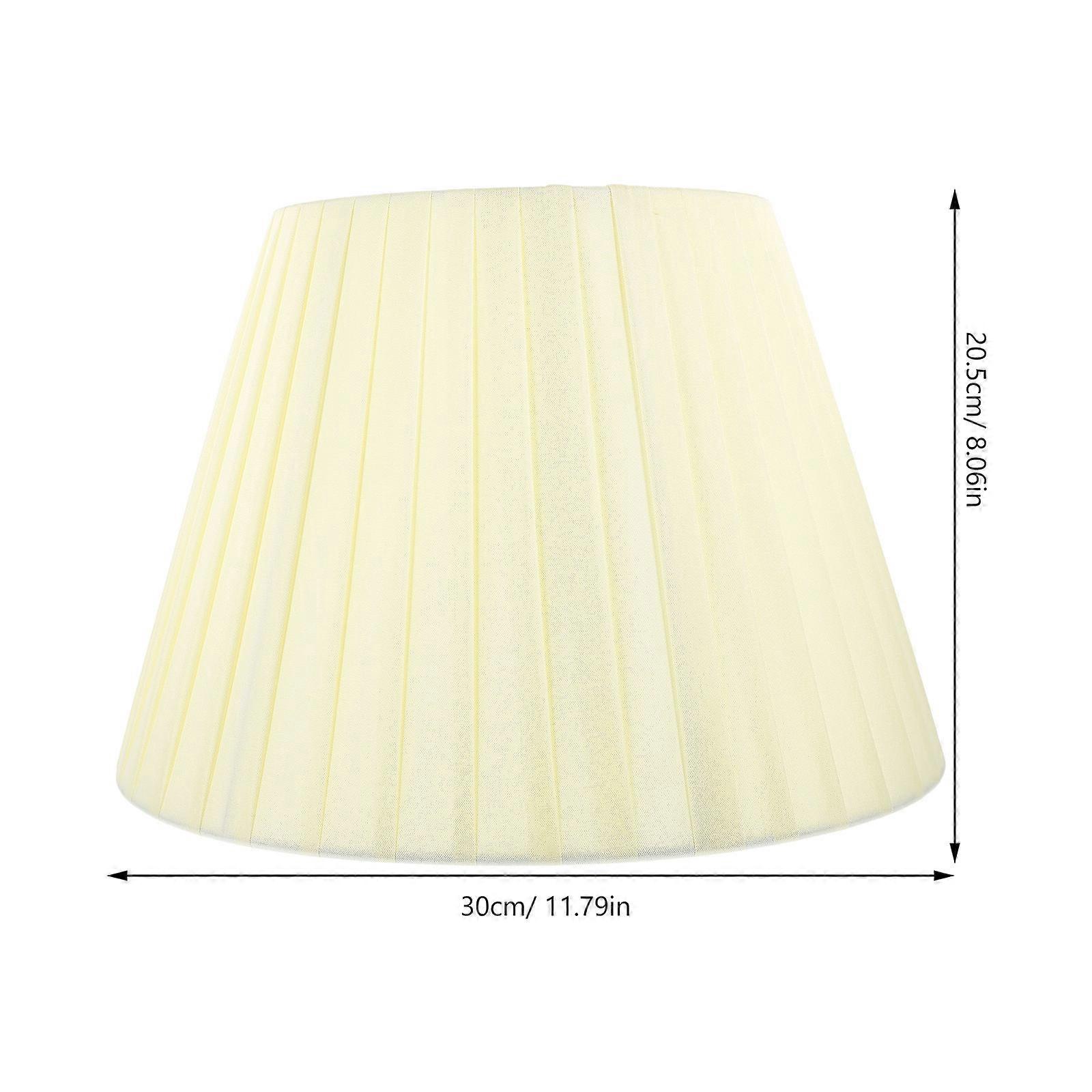 Cloth Lampshade Table Lamp Shade for Decor Pleated Design | Fruugo AU