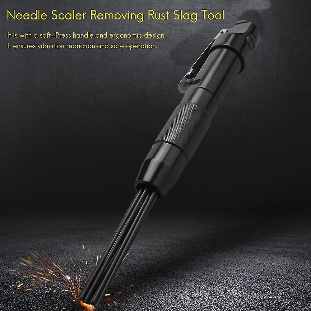 New Needle Scaler Removing Rust Slag Tool Air Pneumatic Rust Corrosion ...