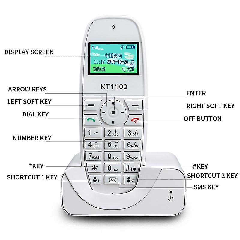 Kt1100 wireless landline gsm fixed wireless card phone 2g/3g/4g ...