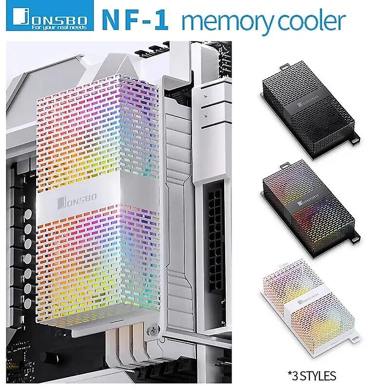 Jonsbo Nf-1 Ram Radiator Ddr4 Ddr5 Memory Cooling Vest With Argb Fan ...