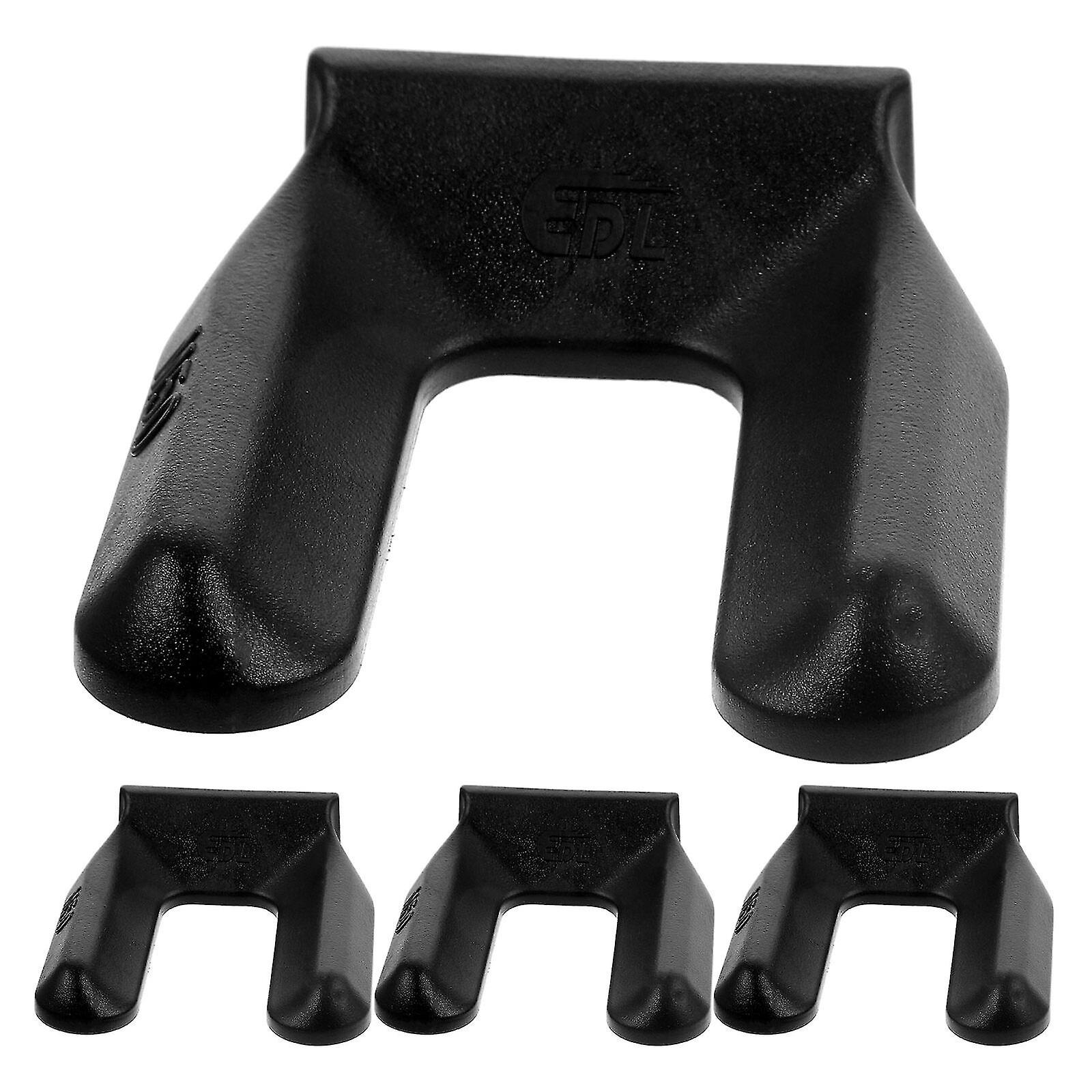 4pcs Clamping Slot Wheel Fixator Chair Caster Stoppers Plastic ...