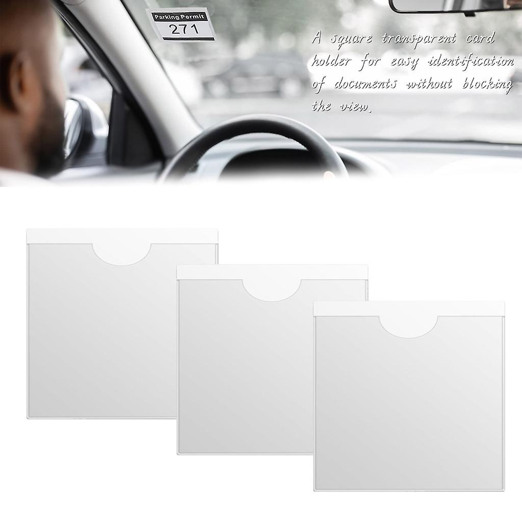 Car Tax Disc Holder Windscreen Auto Parking Permit Holder For Car ...