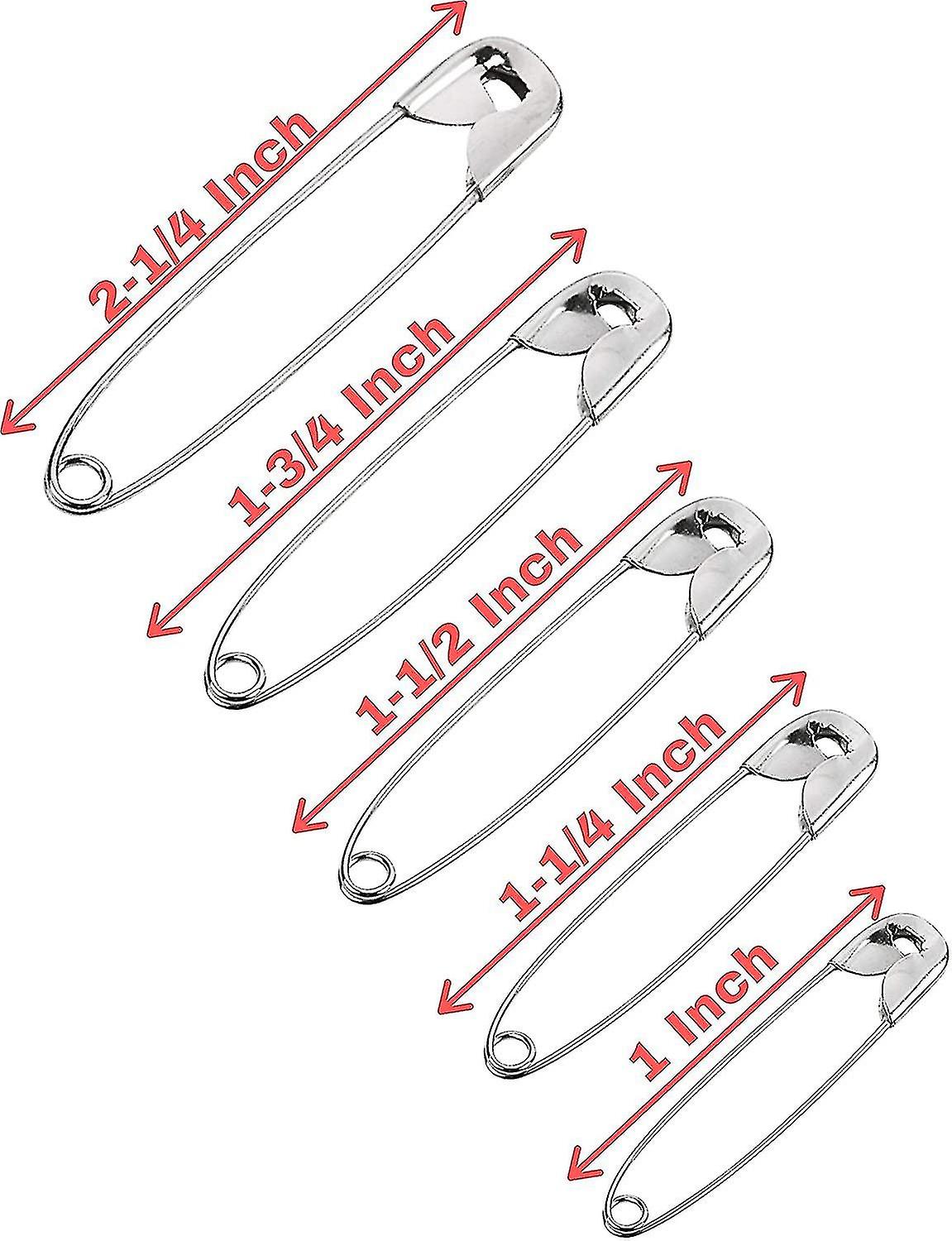 - Safety Pins, Safety Pins Assorted, 300 Pack, Assorted Safety Pins ...