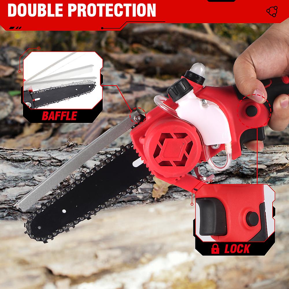 Onevan 3000w 6 Inch Brushless Electric Saw Cordless Garden Logging ...