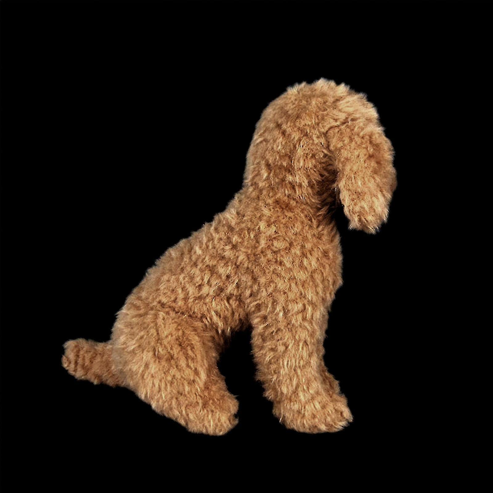 Realistic Plush Toy Dog Labradoodle Dog Plush Stuffed Animal For Kids ...