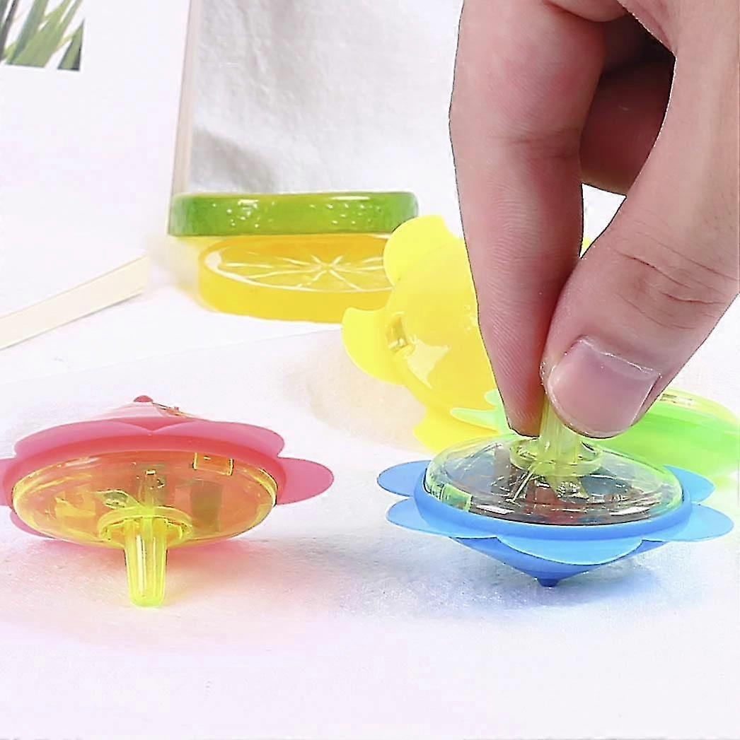 Light Up Spinning Top5.5cm, 24 Pieces Light Up Toys, Colorful Spinning ...
