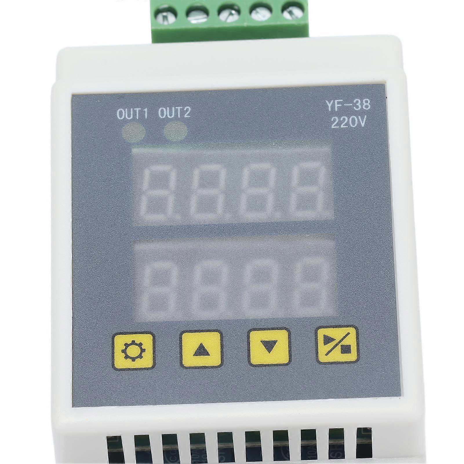 Delay Relay Pulse Trigger Timing Cycle Switch Module 2 Way Multifunction Control Board YF ...