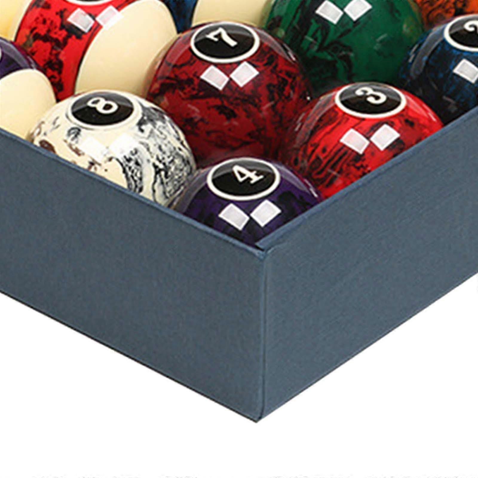 16 Pieces Billiard Balls 2.25" Pool Table Balls for Club Tournament ...