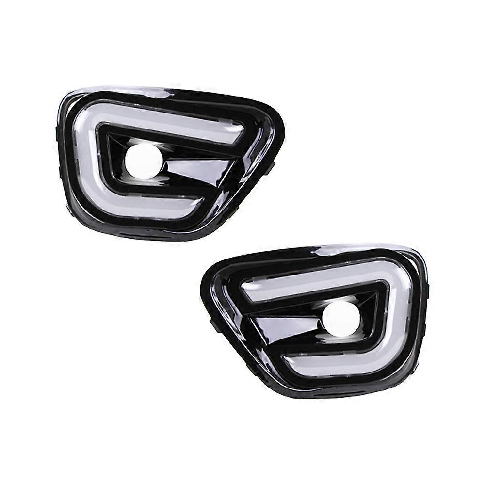 CSCSNL 1 Pair LED DRL Day Light Daytime Running Light Fog Lights with ...