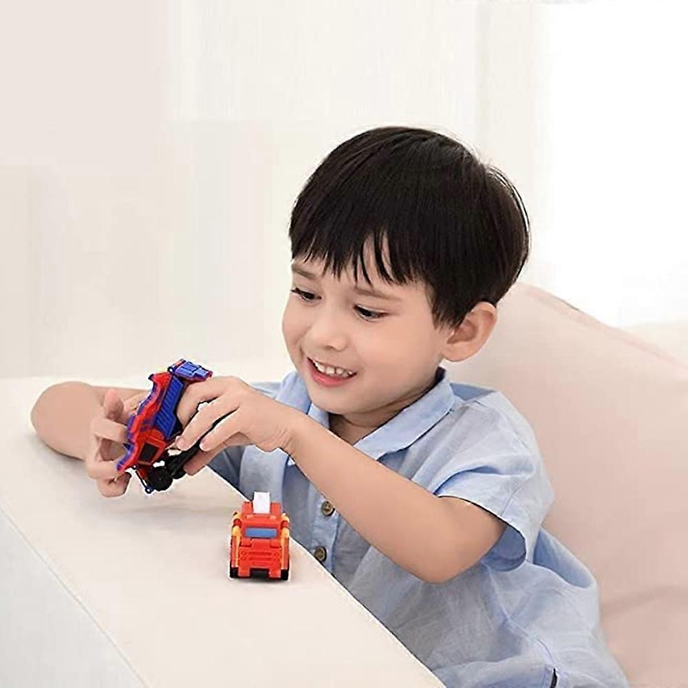 3pcs Cartoon Transform Toy Car for Kid Interesting Puzzle Playthings ...