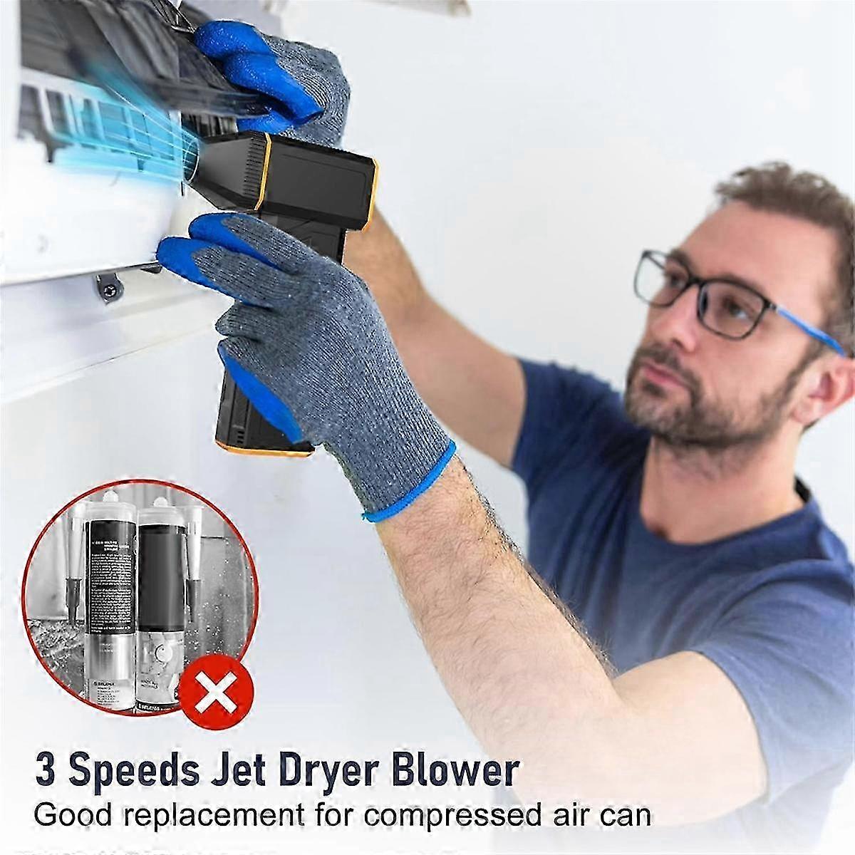 Mini Turbo Jet Fan Electric Air Duster Handheld Brushless Motor ...