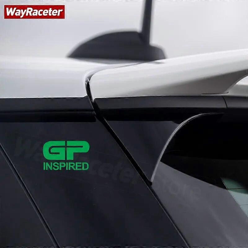 Car Interior 1 Pc Reflective GP Logo Vinyl Decal Car Hood Head Trunk ...