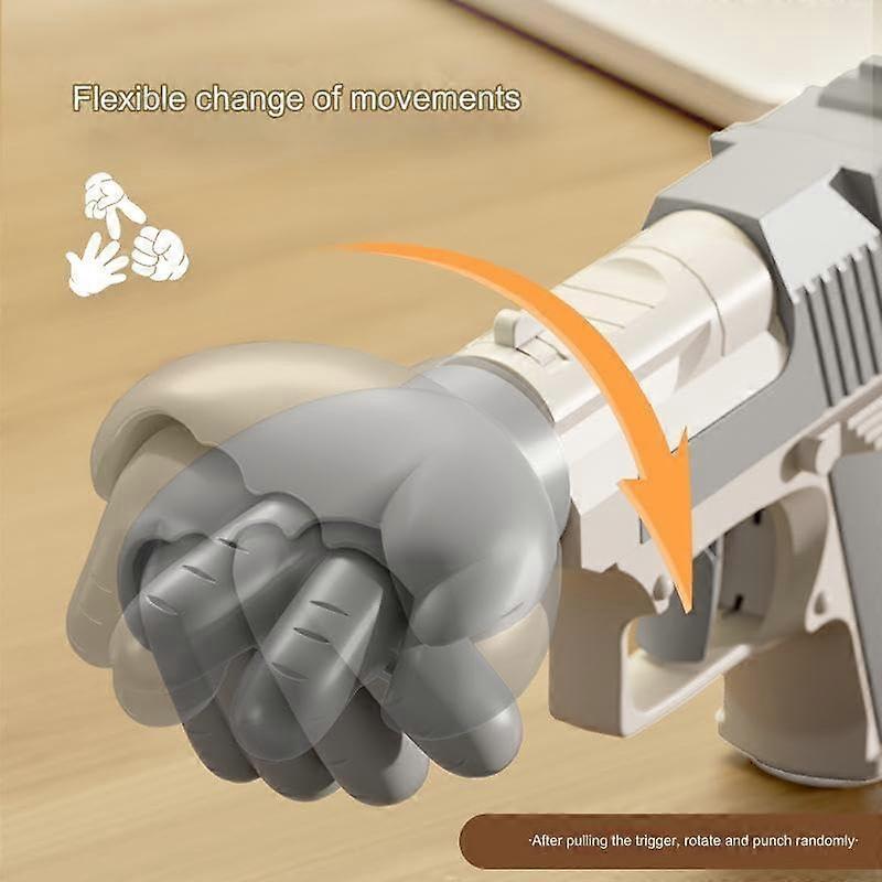 Rock Paper Scissors Toy Gun, Fist Guessing Stress Relief Toy, Rock ...