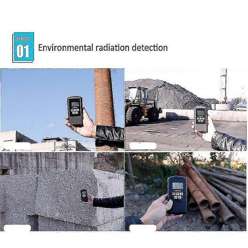 Display Screen Geiger Counter Nuclear Radiation Detector Personal ...