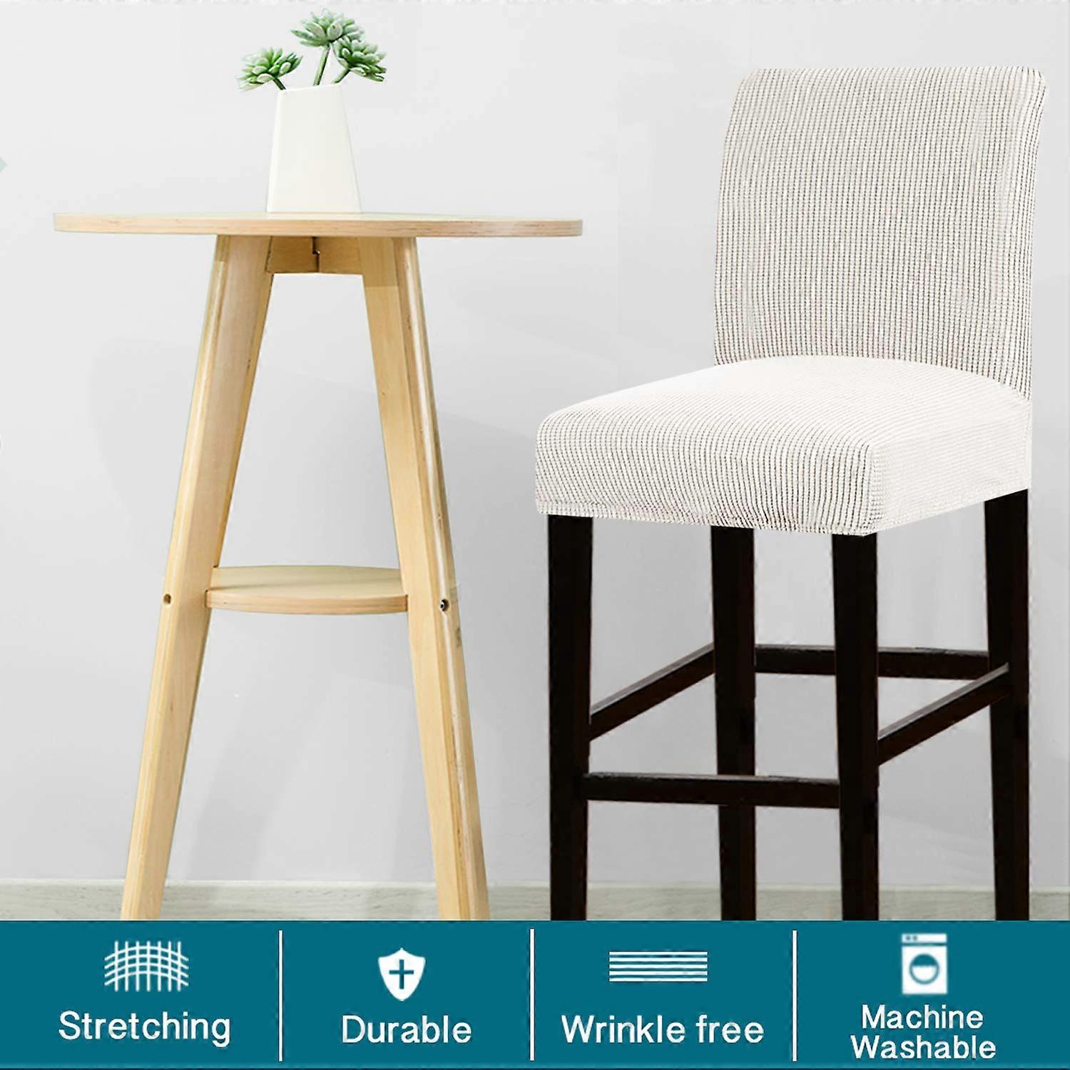 Turquoise Flexible Bar Stool Covers for Counter Stools, Bar Stool Covers, Cafe, Set of 2, Off ...