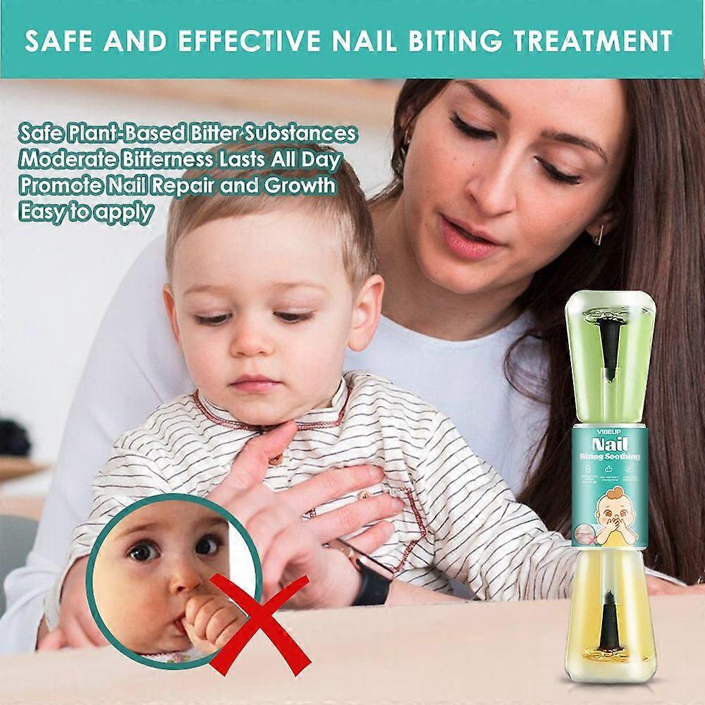 10 ml Nail Biting Treatment for Kids, Bitter Melon Extract Nail Polish ...