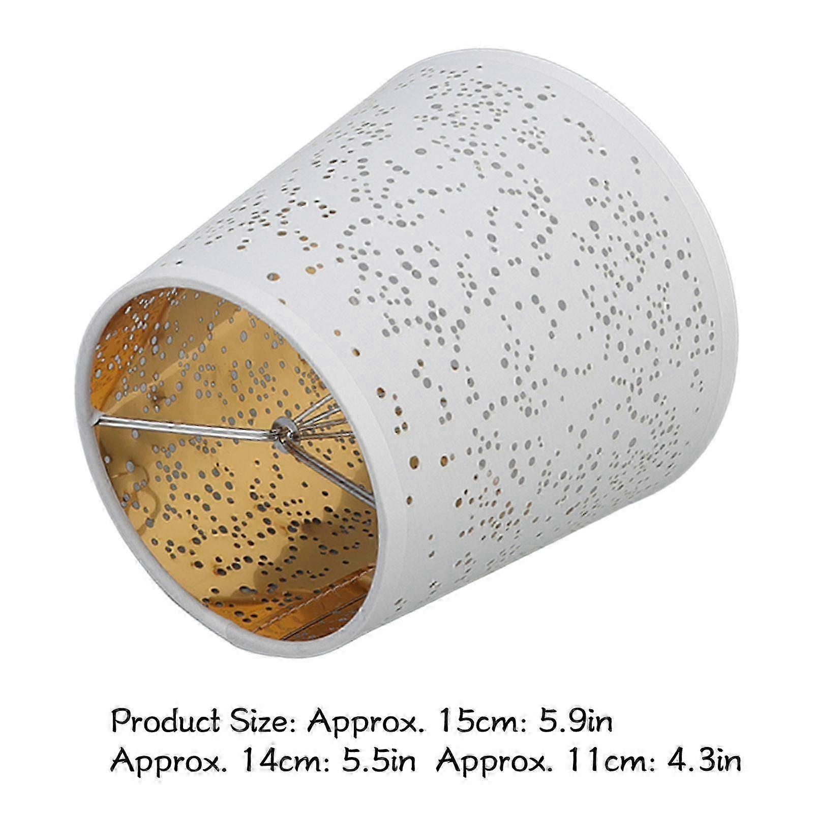 WXHE14 Lampshade Dust Proof Modern Hollow Out Decorative Fabric Lamp ...