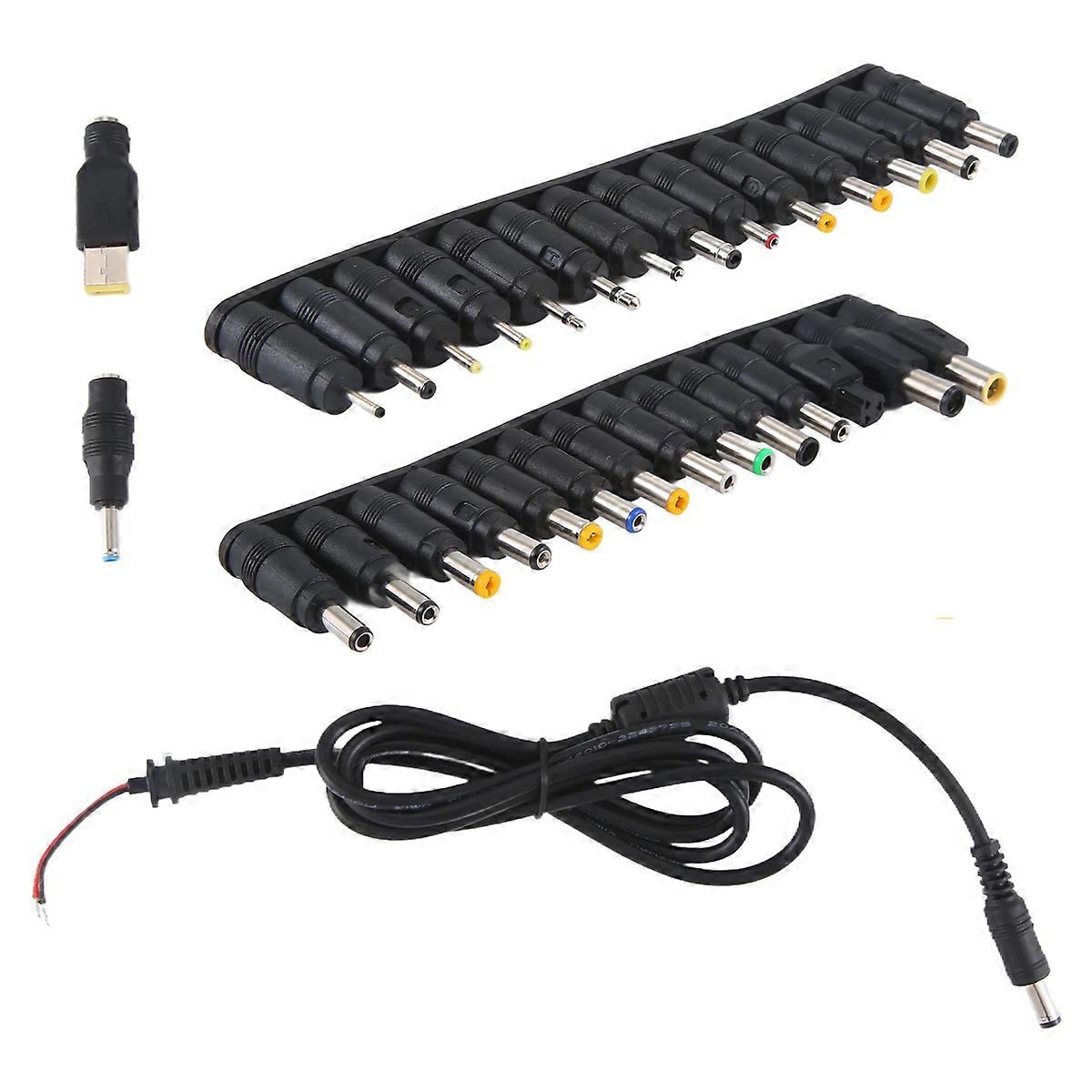 31Pcs Laptop DC Power Supply Adapter Connector Plug AC DC Jack Charger ...