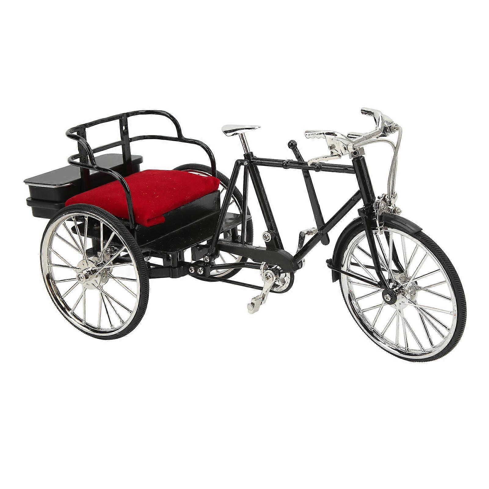 Retro Cycle Rickshaw Model Beautiful Easy Assembly Vintage Bike Model ...