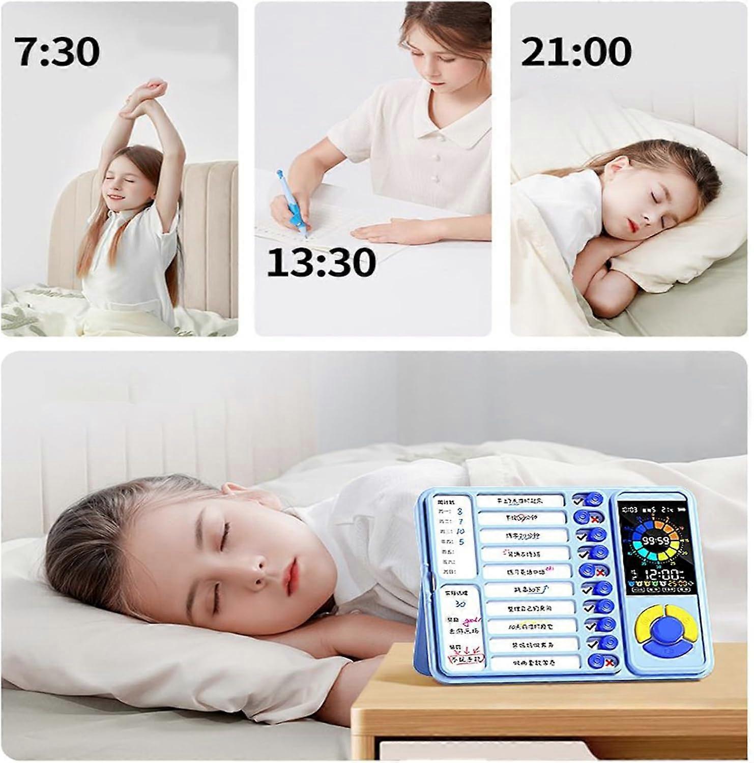 Task Timer Durable Power Supply Visual Timer With Planning Card Loud ...