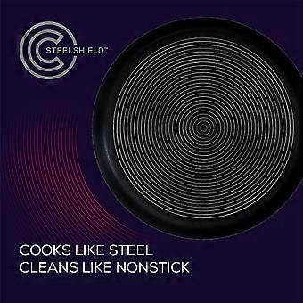 Circulon SteelShield C-Series Frying Pan in Stainless Steel - Non Stick ...