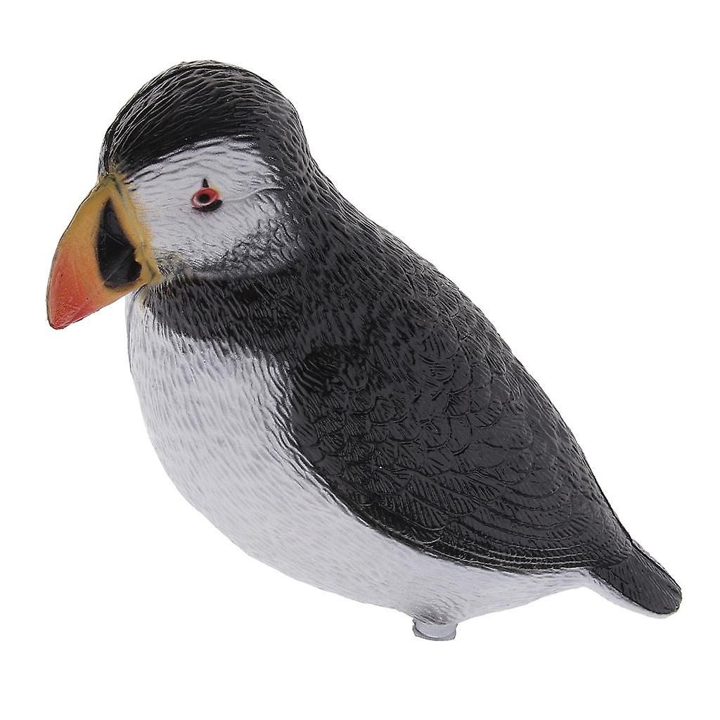 Plastic Puffin Birds Statue Garden Sculpture Indoor Outdoor Landscape ...