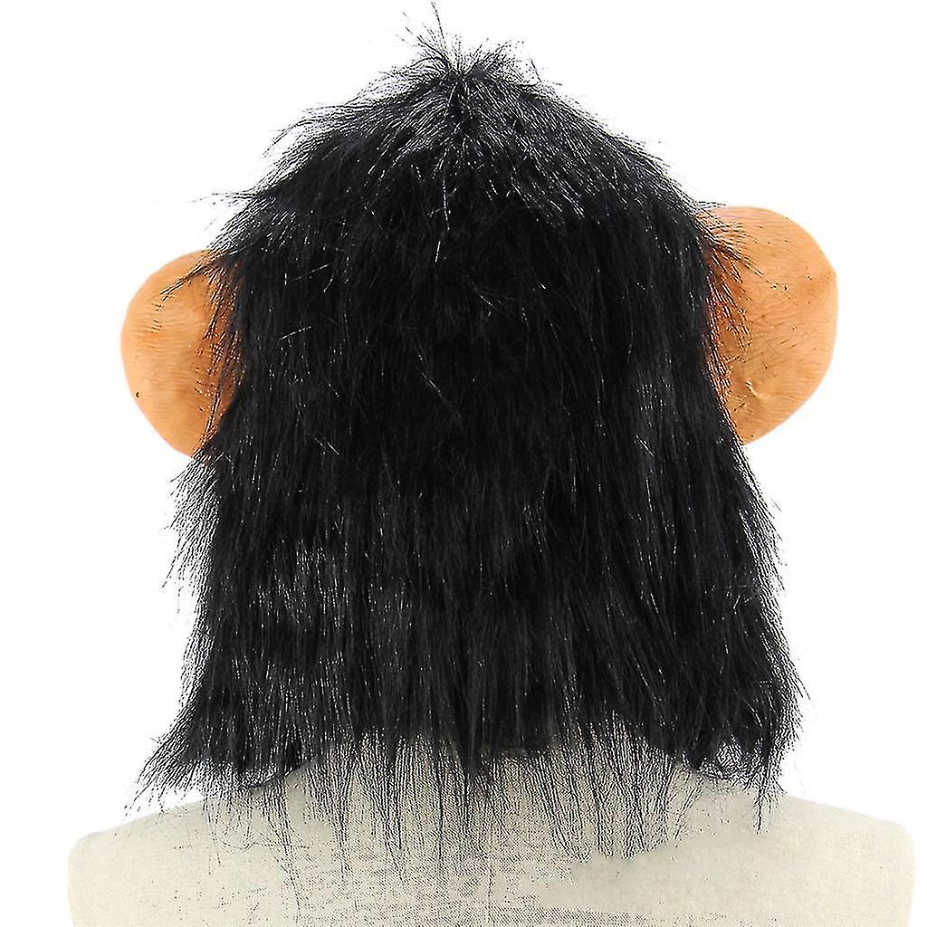 Novelty Monkey Mask Creepy Animal Chimp Gorilla Head Masks Halloween ...