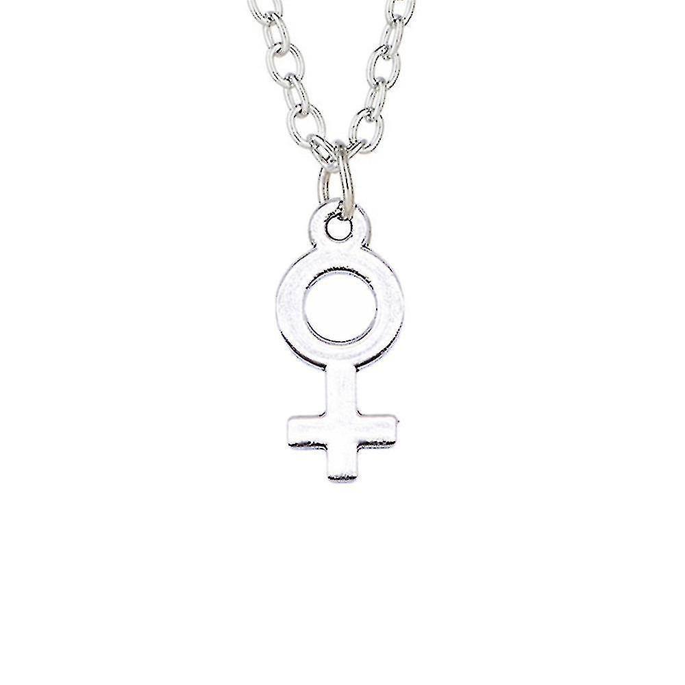 Kvinde Symbol Lesbisk Pride halskæde, Venus Choker, Venus Symbol ...