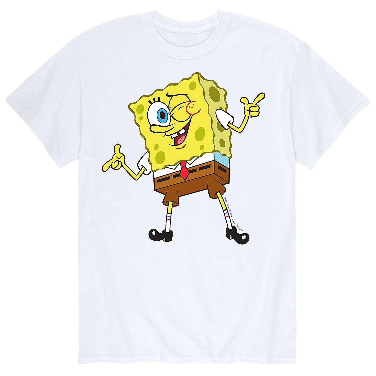 SpongeBob SquarePants - Men Short Sleeve Graphic T-Shirt-ooocc53 ...