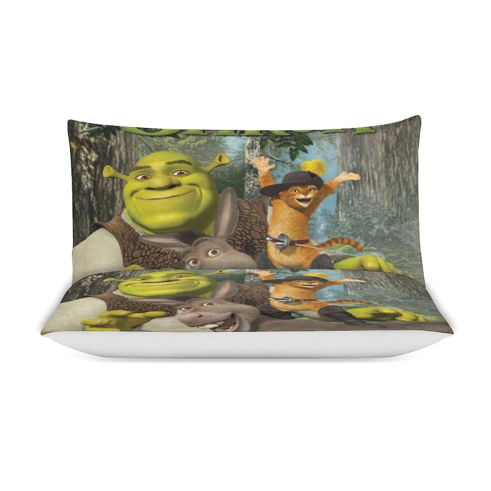 Shrek Bedding Sets Cute Bed Cover Anime Cartoon 3D Printed Lightweight ...