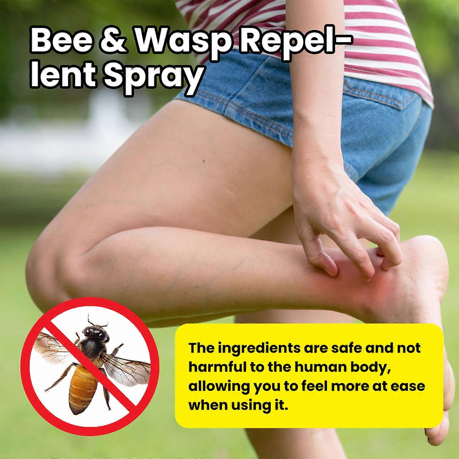 Bee & Wasp Repellent Spray,Bee Repellent Outdoor/Indoor to Repellent ...