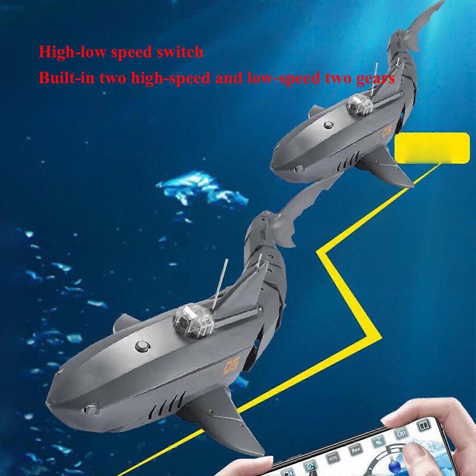 RC Boat camera Remote Control 30W waterproof submarine Electric shark ...