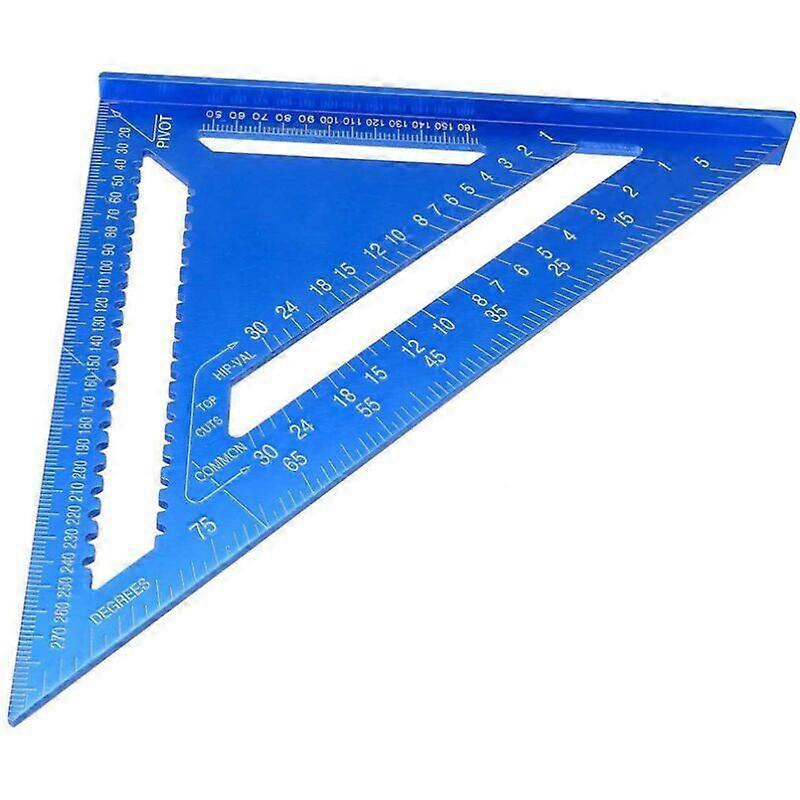 Multifunctional Carpenter Square 180mm Metal Aluminum Ruler Square ...