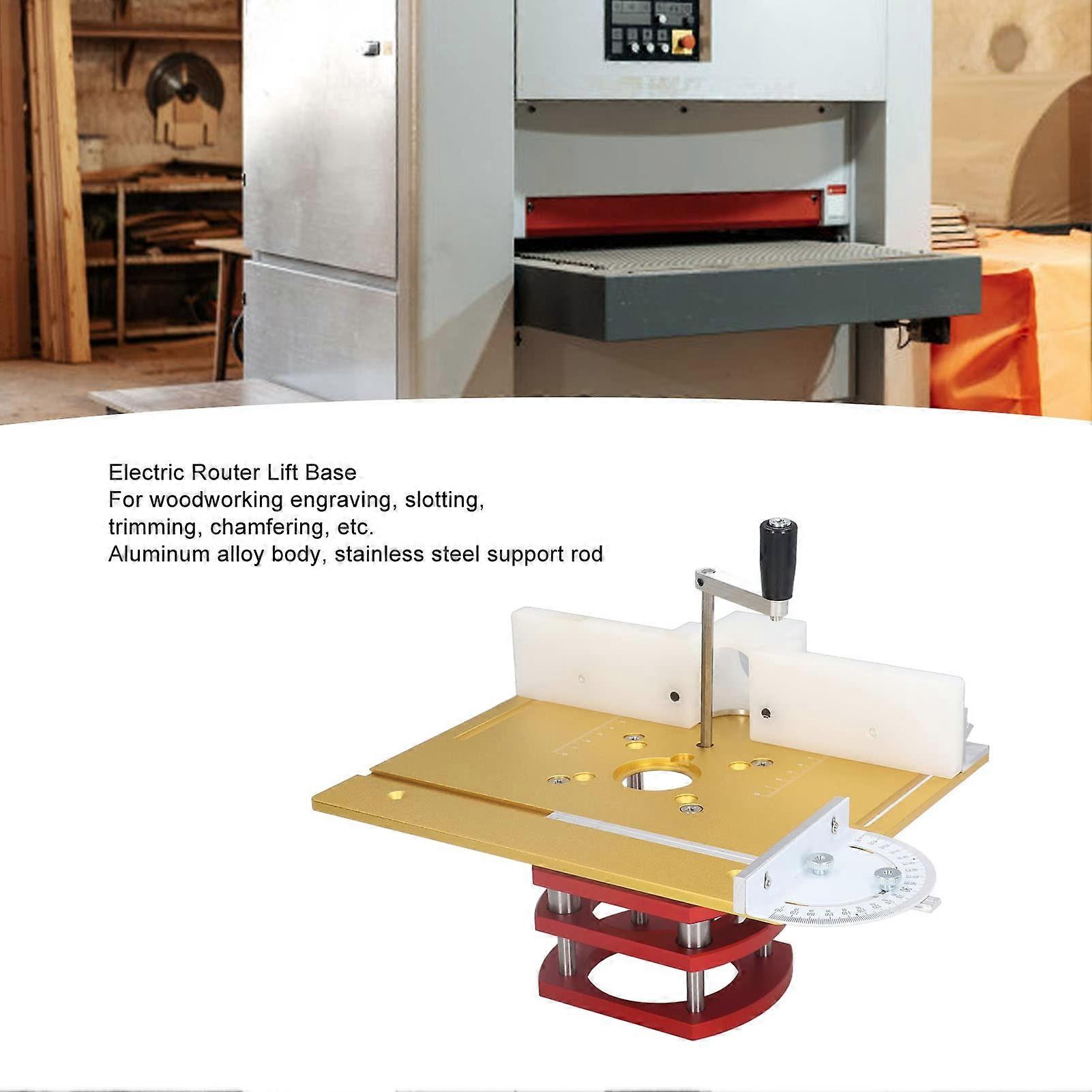 Router Lift for 65mm Diameter Motors, Router Lift and Plate Set, for ...