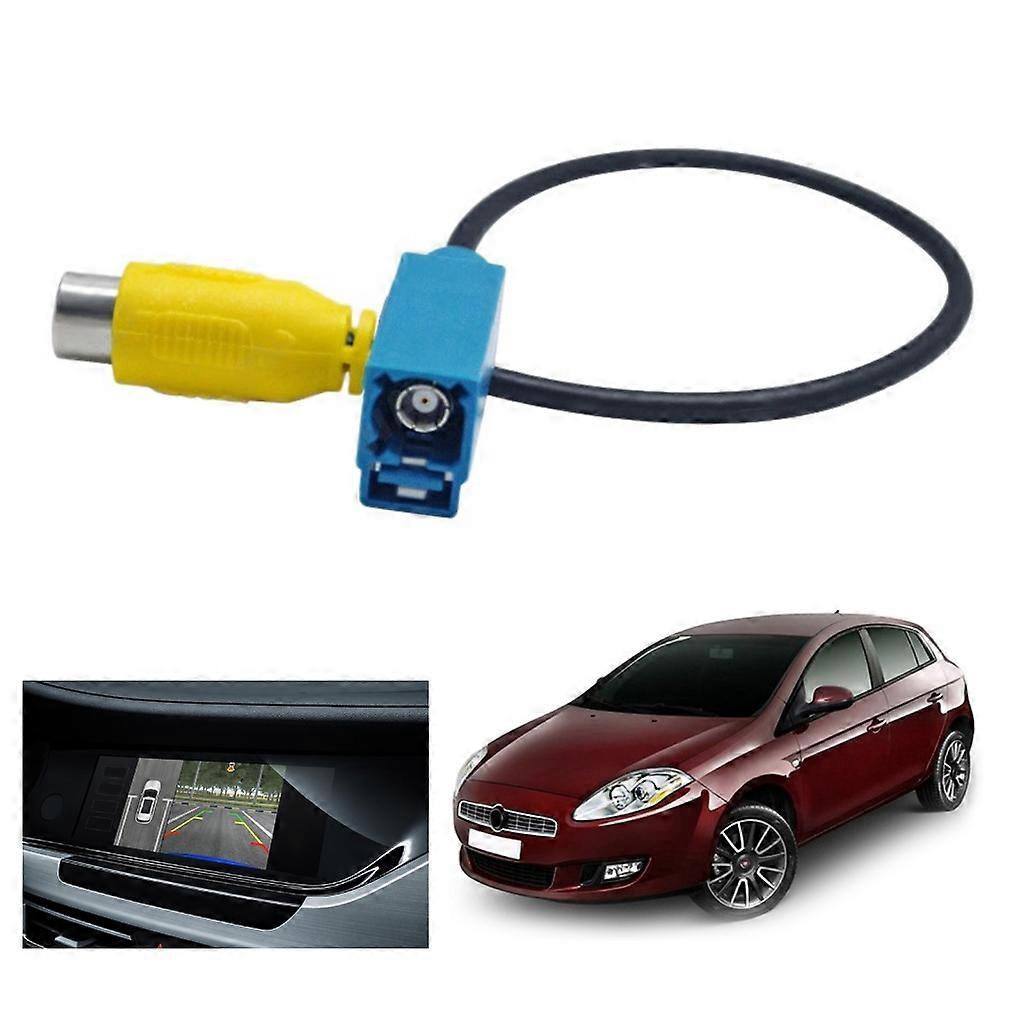Portable Reversing Camera Adaptor Cable Fakra To RCA Suitable for C/E ...