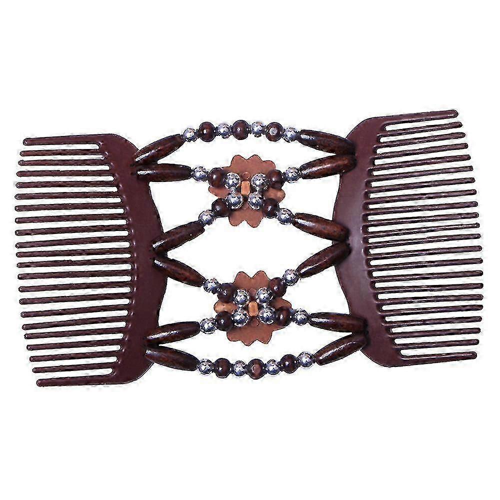 2x Double Hair Comb Jewelry Hair Accessories Hair Combs Headdress ...