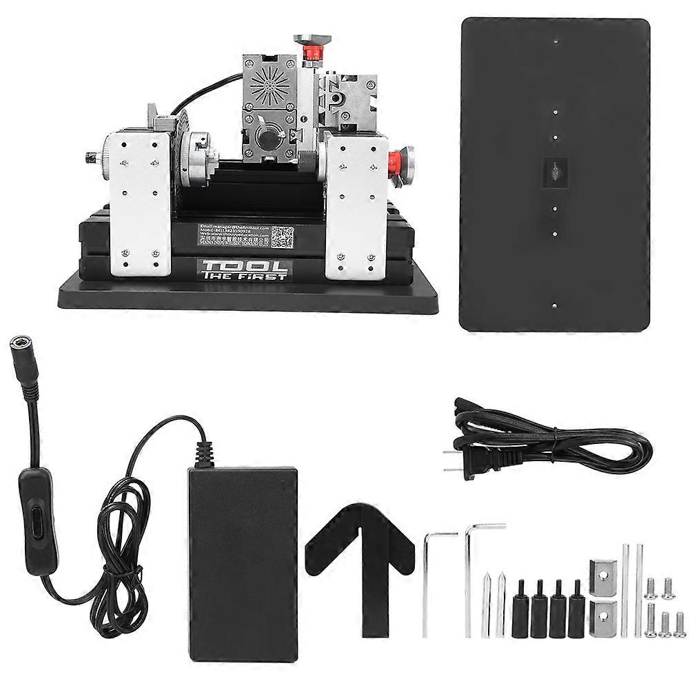 Metal Gear Milling Machine High Power Horizontal Mill Tool 60W 12000rpm ...