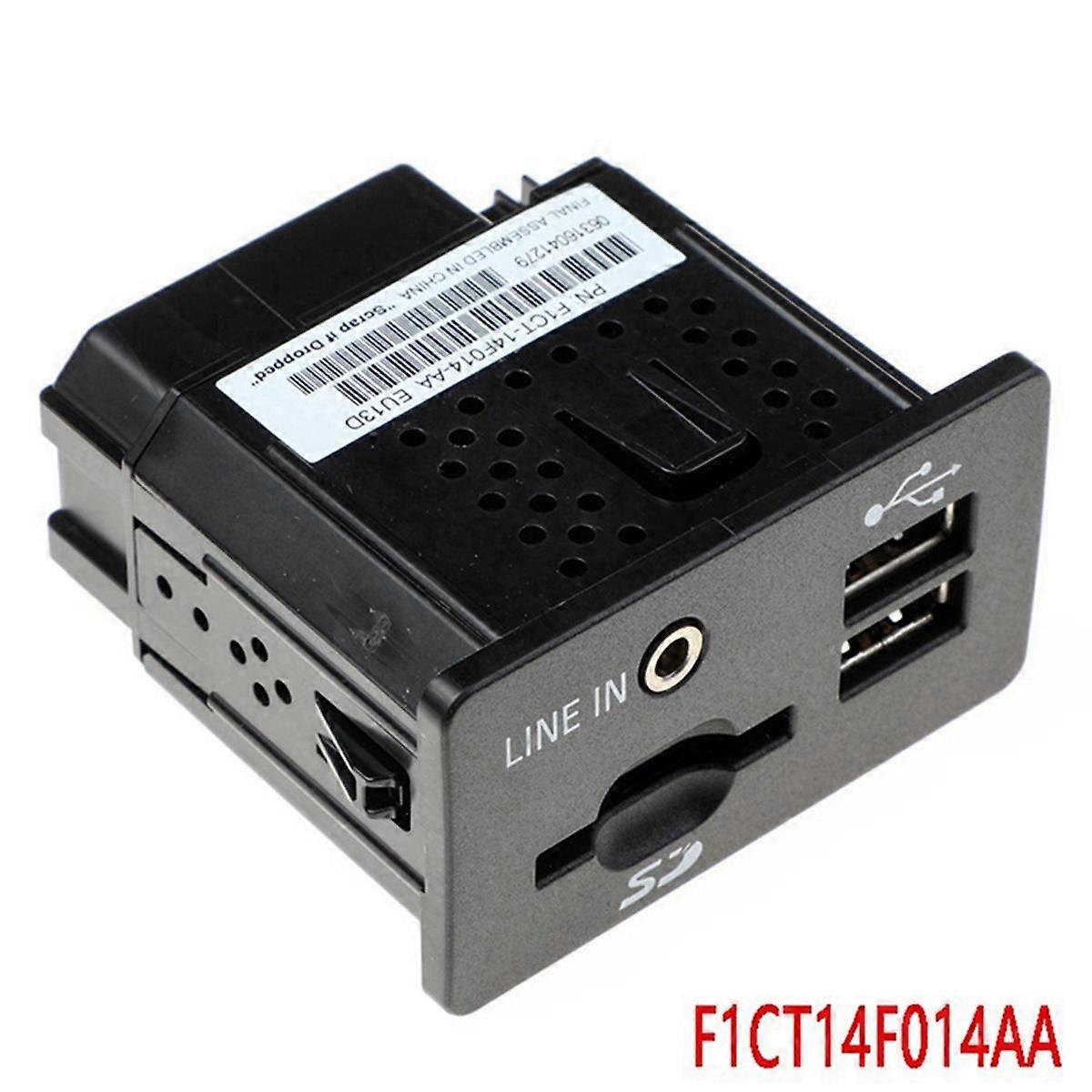F1CT-14F014-AA Audio Player USB Socket USB Interface AUX Audio Jack Car ...