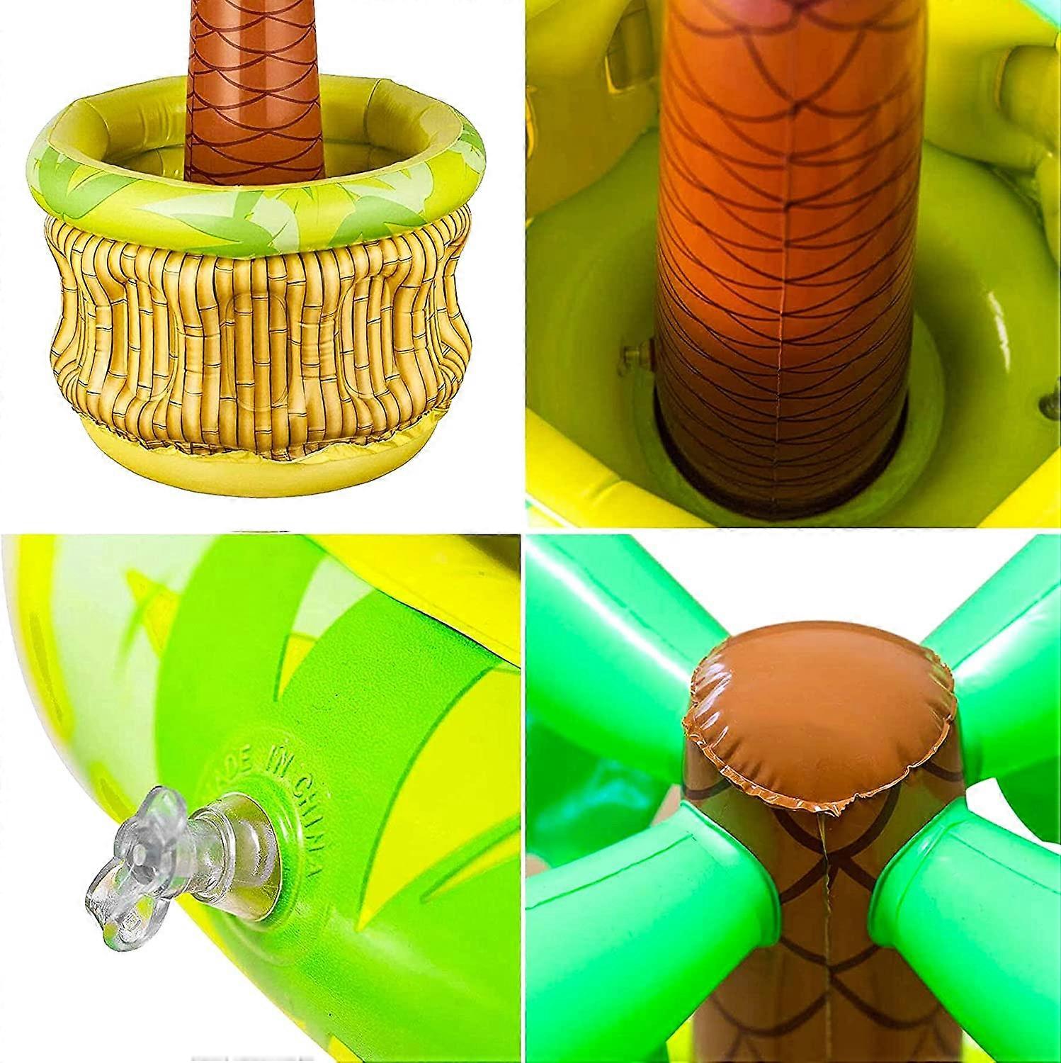 Inflatable Coconut Tree Ice Bucket,Palm Tree Cooler,Swimming Pool Ice ...