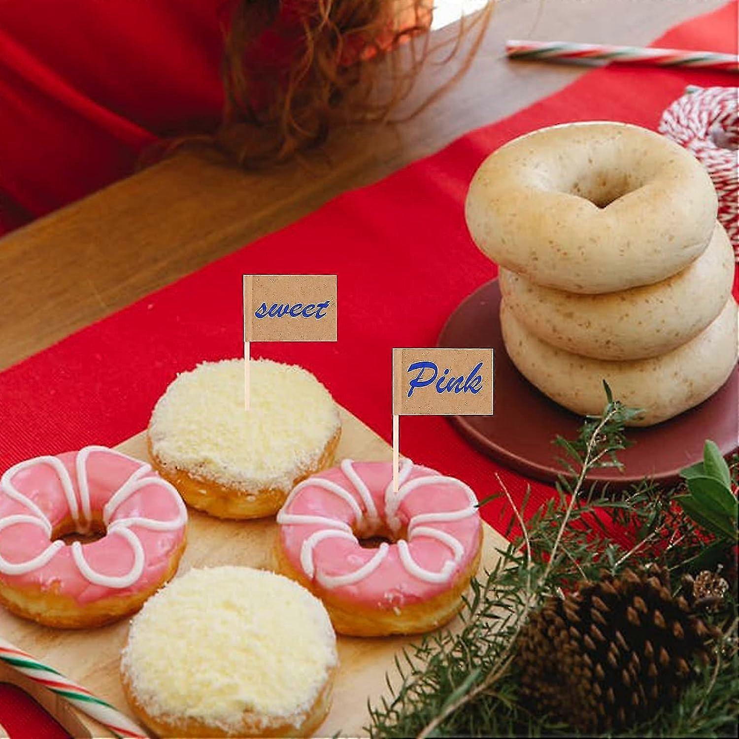 100pcs Labels Flags Blank Charcuterie Labels Cheese Board Labels ...