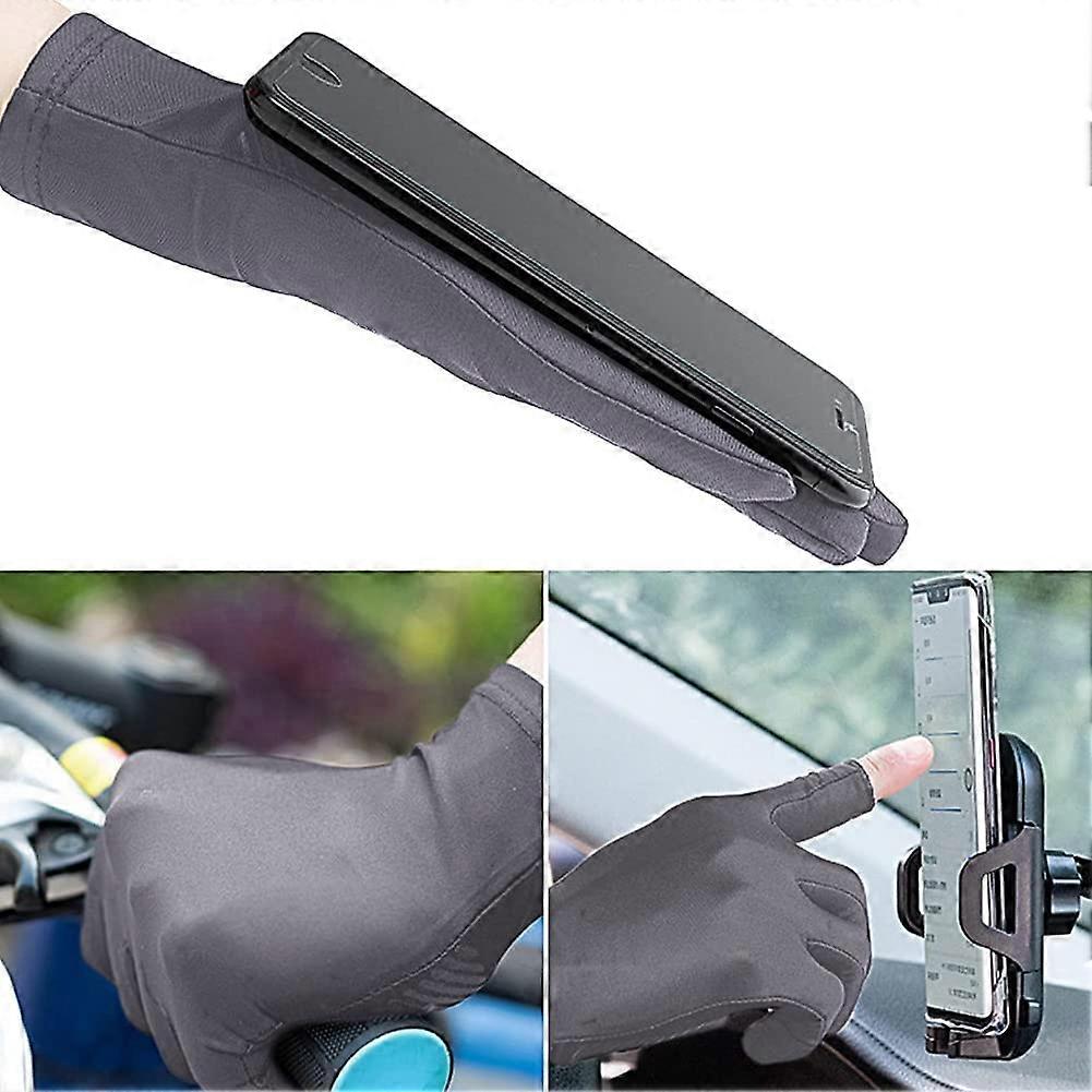 Uv Sun Gloves, Non-Slip Cycling Gloves, Sports Gloves, Summer Uv ...