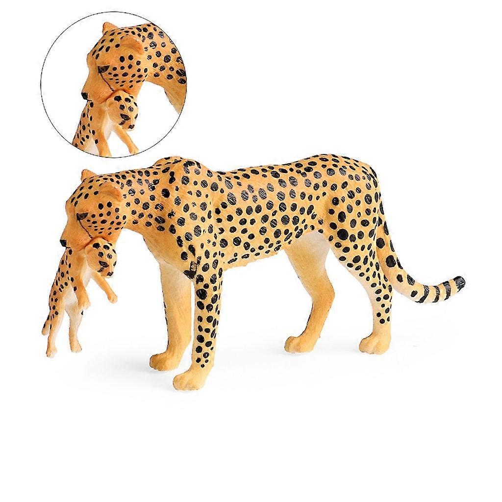Cool Cheetah Figure Cheetah Statue Cheetah Imaginative Play Photo Props | Fruugo UK